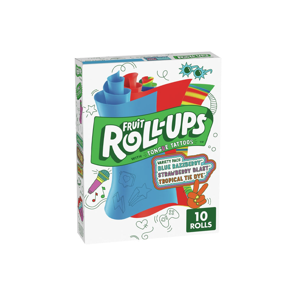Fruit Roll-Ups Fruit Flavored Snacks, Variety Pack 141g – Shams ...