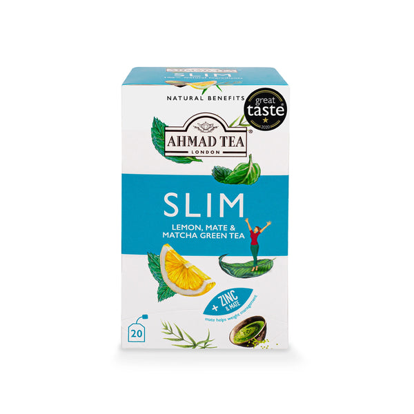 Ahmad Tea Slim Lemon, Mate & Matcha Green Tea 20s – Shams Shopping Centre