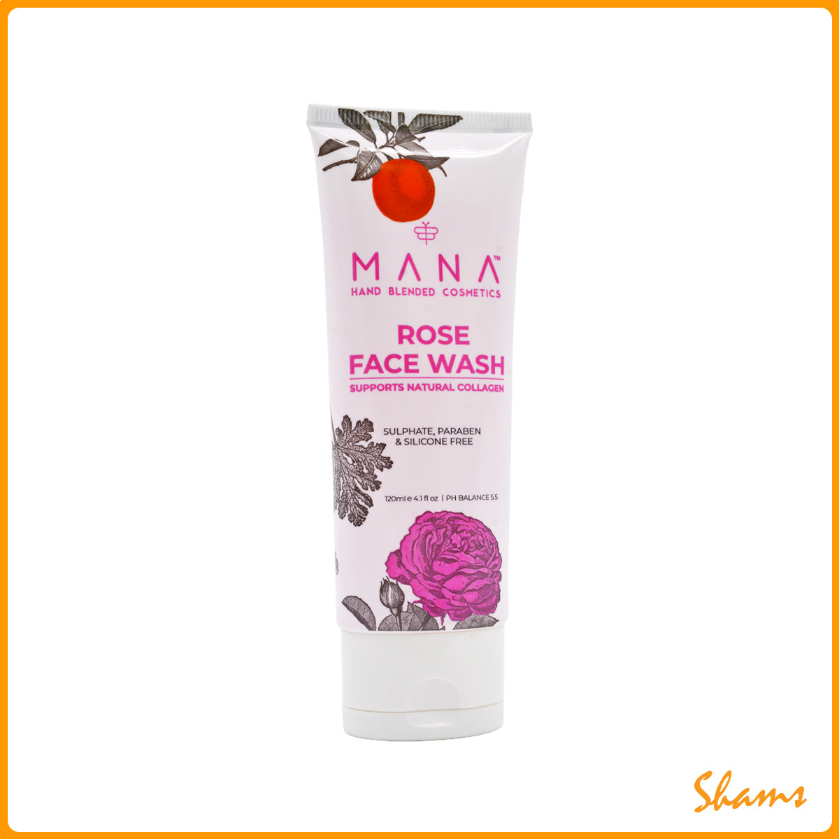 MANA Rose Face Wash 150ml – Shams Shopping Centre