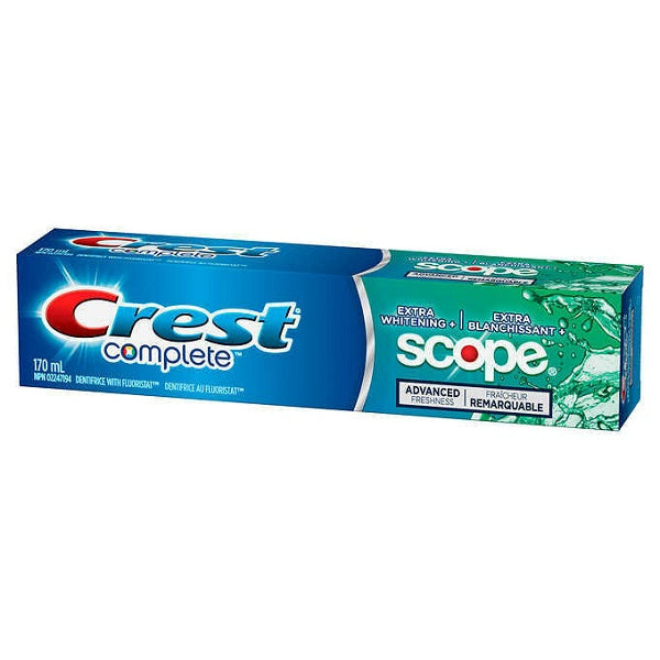 Crest Complete Scope Adavance Active Tooth Paste 170ml – Shams Shopping ...