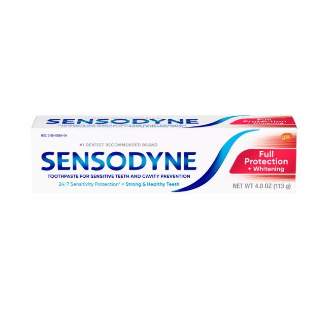 Sensodyne Full Protection +Whitening Toothpaste 113g (4.Oz) – Shams ...