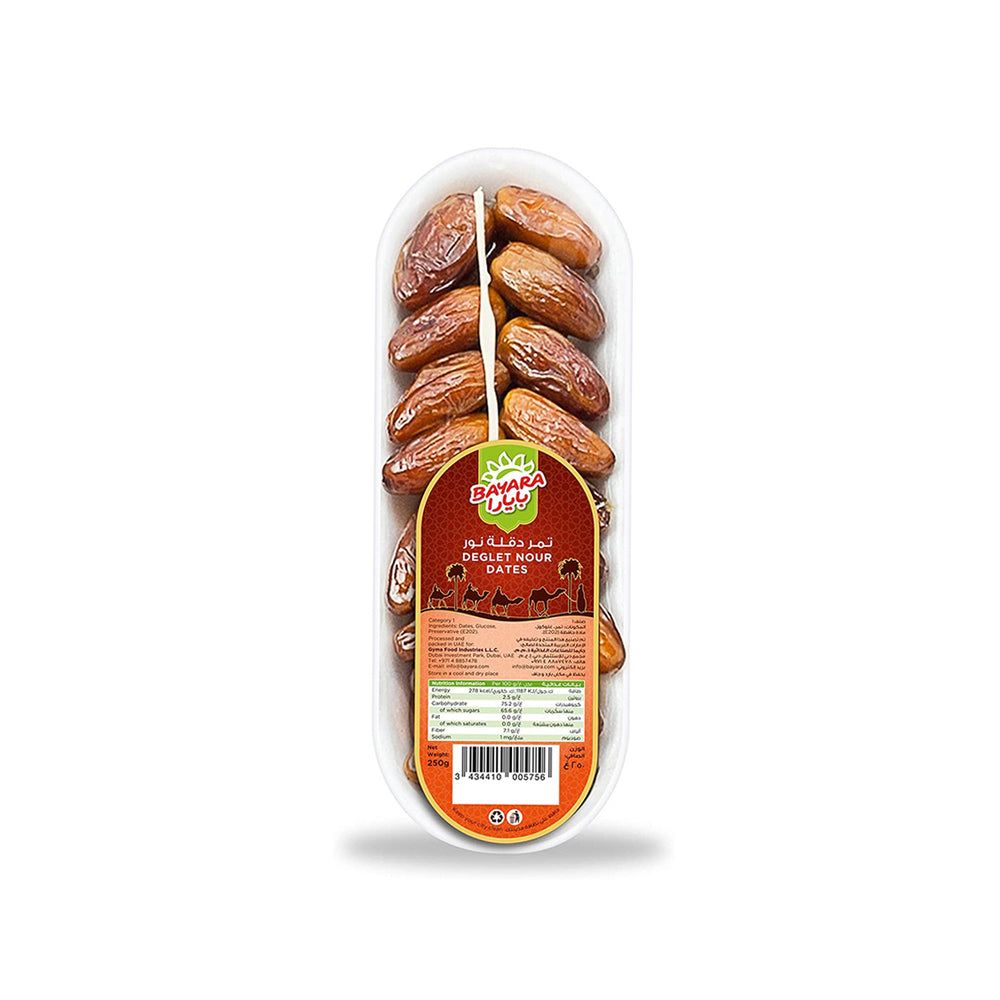 Bayara Deglet Nour Dates 250g – Shams Shopping Centre