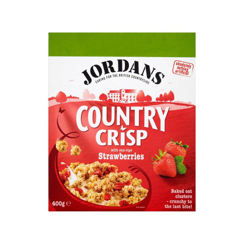 Jordans Country Crisp Strawberry 400g – Shams Shopping Centre