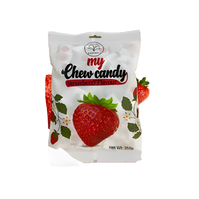 Daffodils My Chew Candy Strawberry 350g – Shams Shopping Centre