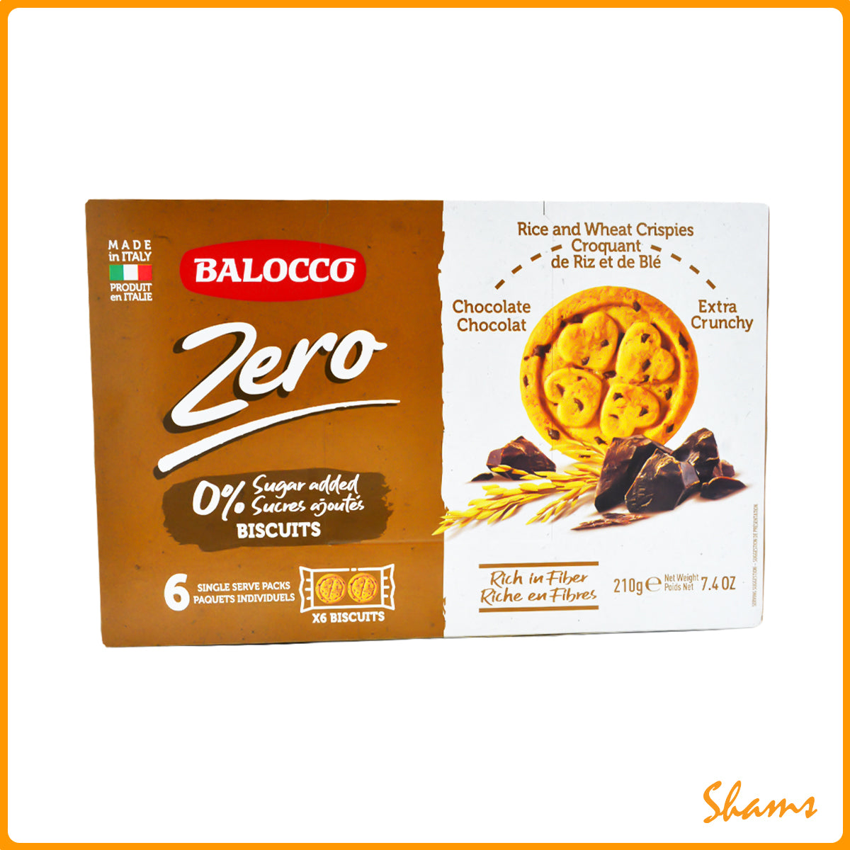 Balocco Zero Sugar Biscuits 210g – Shams Shopping Centre