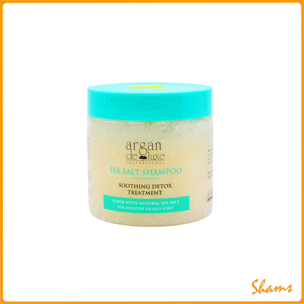 Argan De Luxe Sea Salt Soothing Detox Shampoo 220g – Shams Shopping Centre