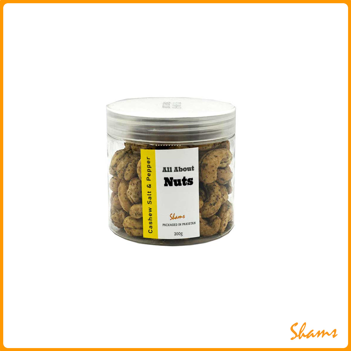 All About Nuts Cashew Salt & Pepper 200g – Shams Shopping Centre