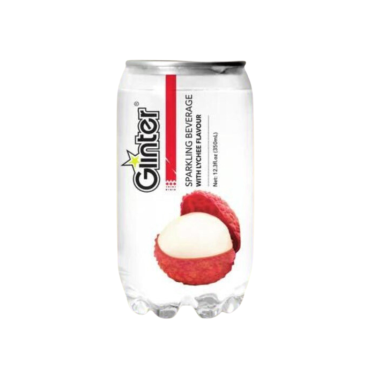 Glinter Sparkling Drink With Lychee 350ml – Shams Shopping Centre