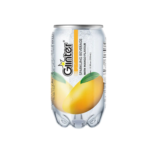 Glinter Sparkling Drink With Mango 350ml – Shams Shopping Centre