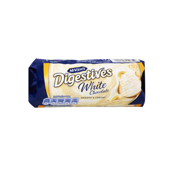 McVitie's White Chocolate Digestives 232g – Shams Shopping Centre