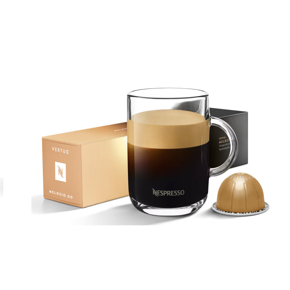 Nespresso Coffee+ Melozio Go Infused with Caffeine Coffee Capsules 125 ...