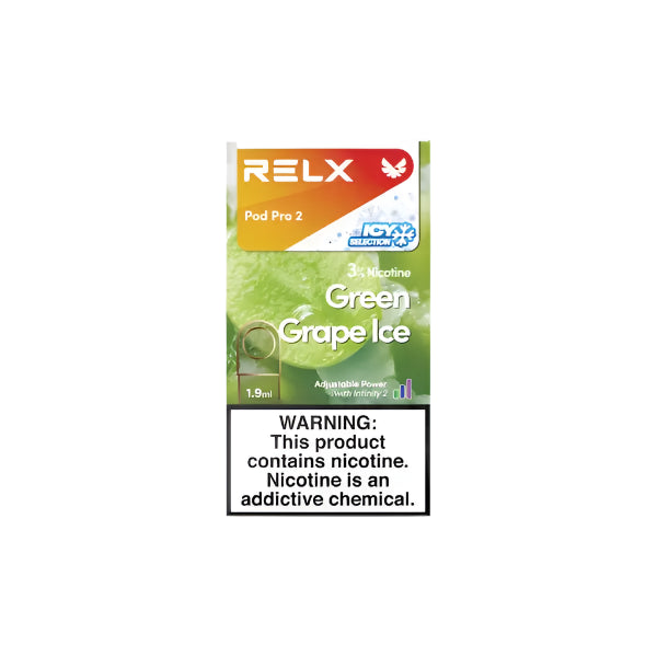 Relx Pro Pod 2-Green Grape Ice – Shams Shopping Centre