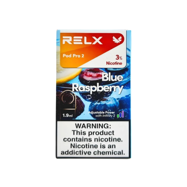 Relx Blue Raspberry Pod 3% – Shams Shopping Centre