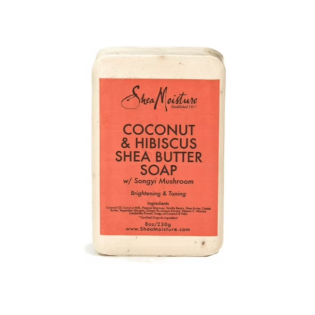 Shea Moisture Coconut & Hibiscus Shea Butter Soap 230g – Shams Shopping ...