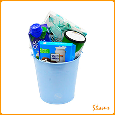 Treat Bucket Grande Light Blue-Plain (15/15cm) – Shams Shopping Centre