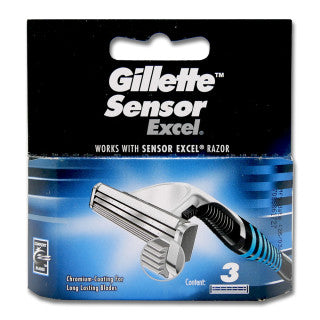Gillette Sensor Excel Blades 3 – Shams Shopping Centre