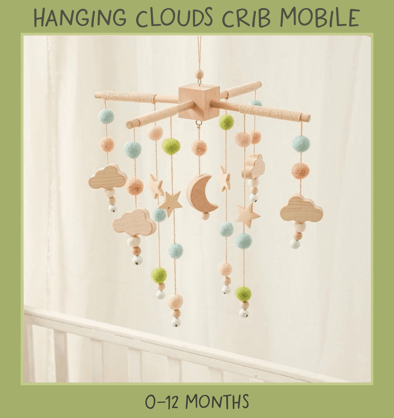 Tiny Tumble Hanging Clouds Crib Mobile – Shams Shopping Centre