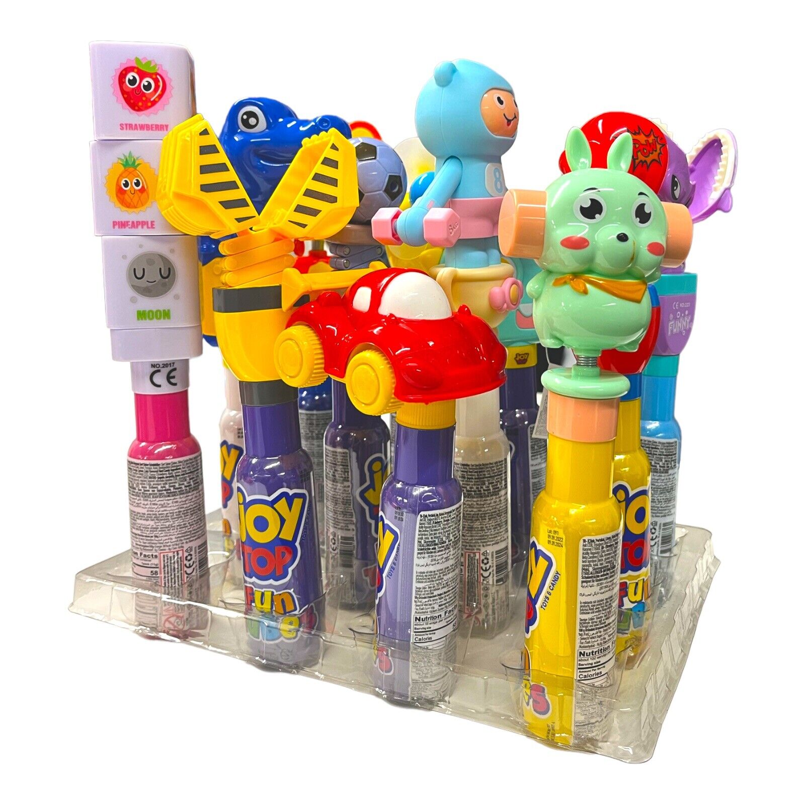 JoyTop Fun Tubes Toy Lollipop 11g (Single) – Shams Shopping Centre