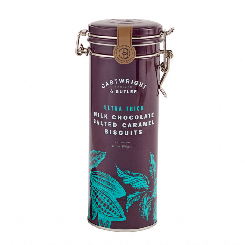 Cartwright & Butler Ultra Thick Milk Chocolate Salted Caramel Biscuits ...
