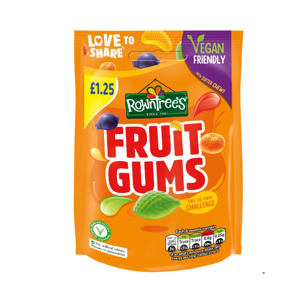 Rowntree's Fruit Gums 120g – Shams Shopping Centre