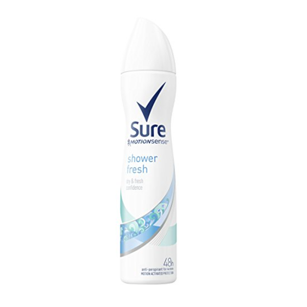 Sure Shower Fresh Dry & Fresh Deodorant Spray 250ml – Shams Shopping Centre