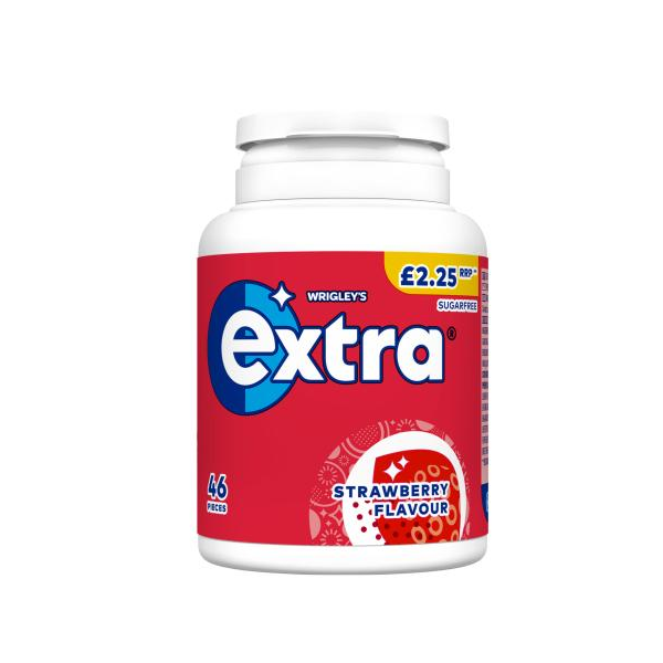 Wrigley's Extra Gum Strawberry 46p, 64g – Shams Shopping Centre