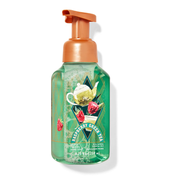 BBW Raspberry Green Tea Gentle Foaming Hand Soap 259ml – Shams Shopping ...