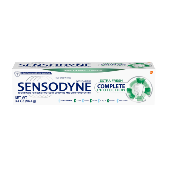 Sensodyne Complete Protection Extra Fresh Toothpaste 96.4g (3.4.Oz ...