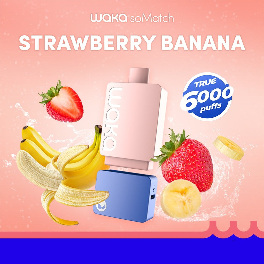 Relx Waka Disposable Strawberry Banana 3% – Shams Shopping Centre