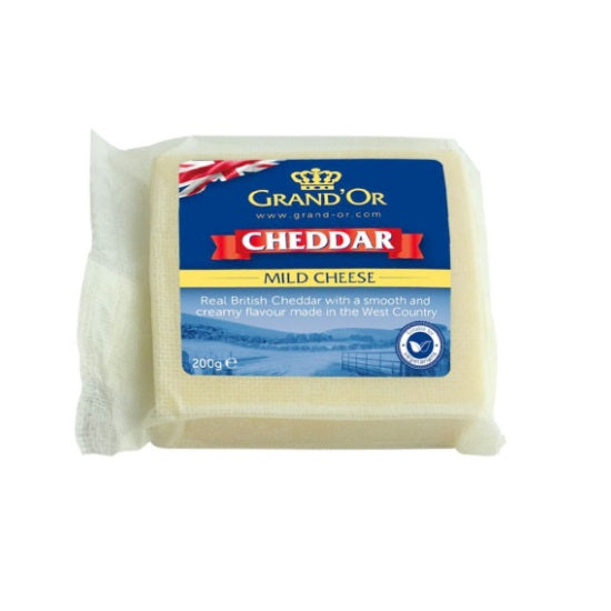 Grand'Or Cheddar Mild Cheese 200g – Shams Shopping Centre