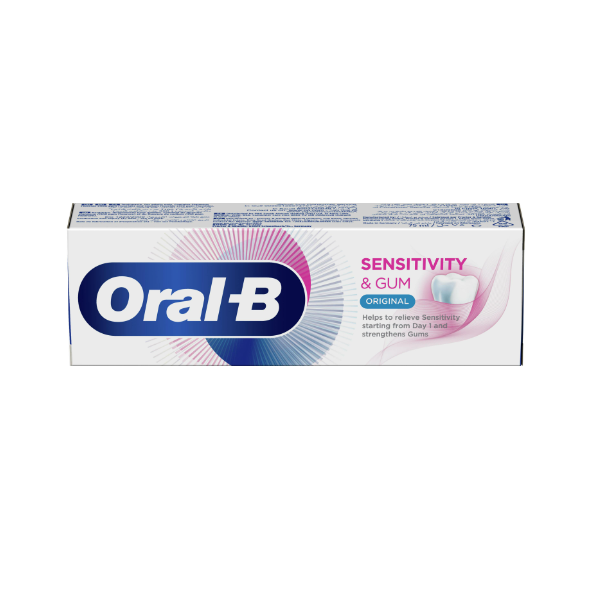Oral-B Sensitive & Gum Calm Original Toothpaste 75ml – Shams Shopping ...