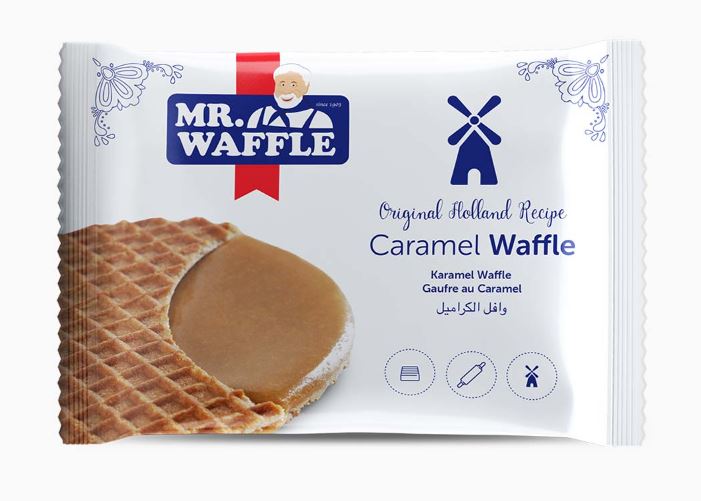 Mr. Waffle Caramel Wafle 26g – Shams Shopping Centre