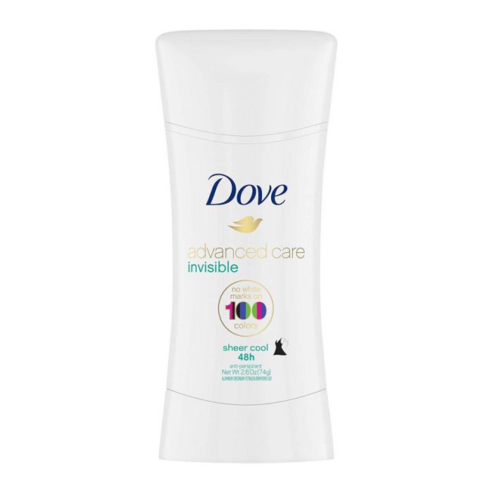 Dove Advanced Invisible 100 Sheer Cool Stick 74g | Deodorant | Dove ...