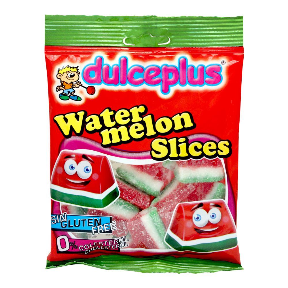 Dulceplus Sour Watermelon Slices Jelly 100g – Shams Shopping Centre