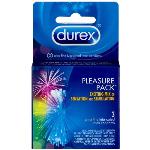 Durex Pleasure Pack 3 Condoms – Shams Shopping Centre