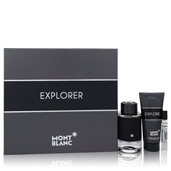 Mont Blanc Explorer 3p Gift Set |Perfume|Mont Blanc – Shams Shopping Centre