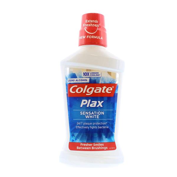 Colgate Plax Sensation White Mouth Wash 500ml – Shams Shopping Centre