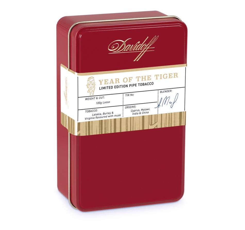 Davidoff Year of The Tiger Pipe Tobacco 100g – Shams Shopping Centre