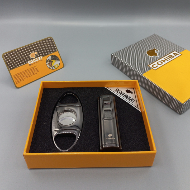 Cohiba Cigar Lighter & Cutter Set A636 – Shams Shopping Centre