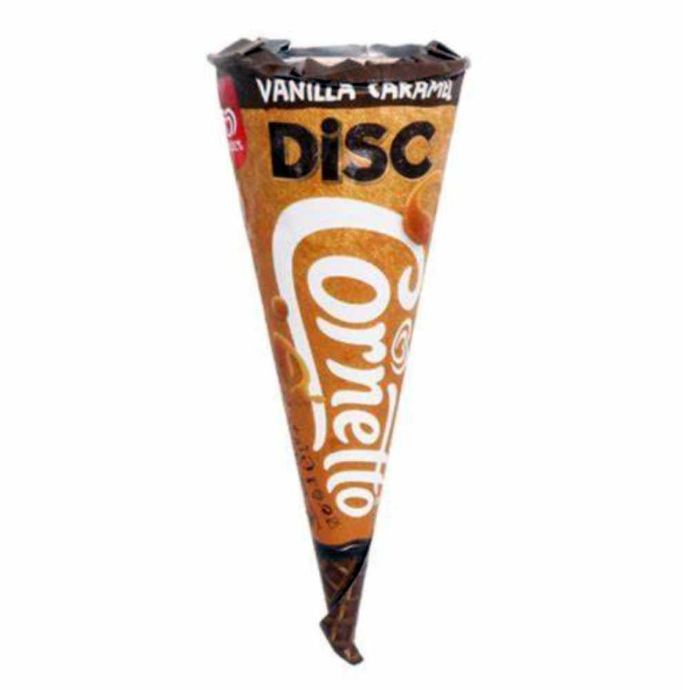 Walls Cornetto Van Caramel Disc Ice-Cream – Shams Shopping Centre