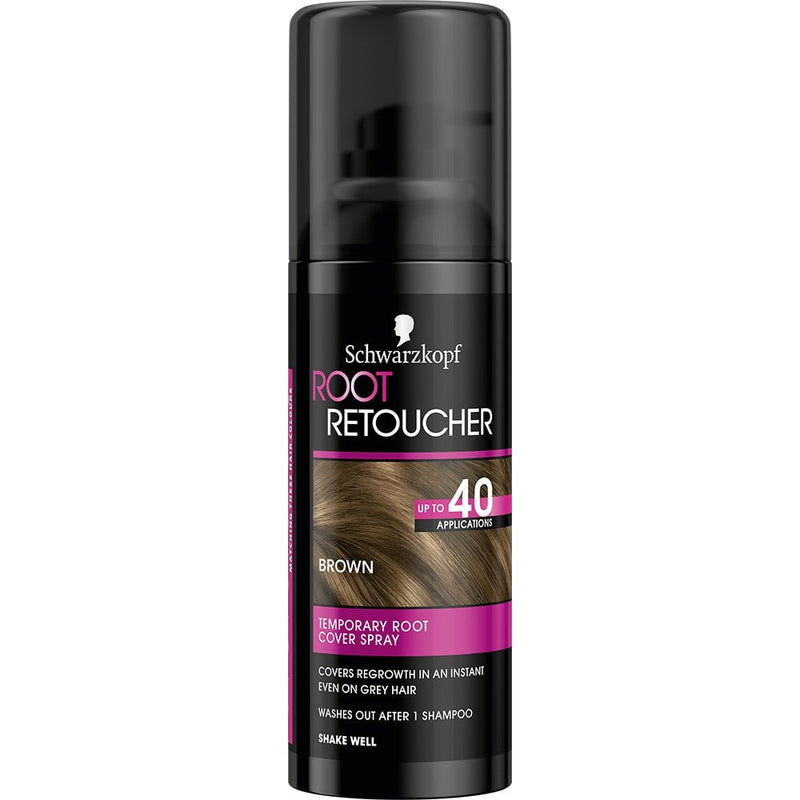 Schwarzkopf Root Retoucher 40 Dark Brown Spray 120ml – Shams Shopping ...